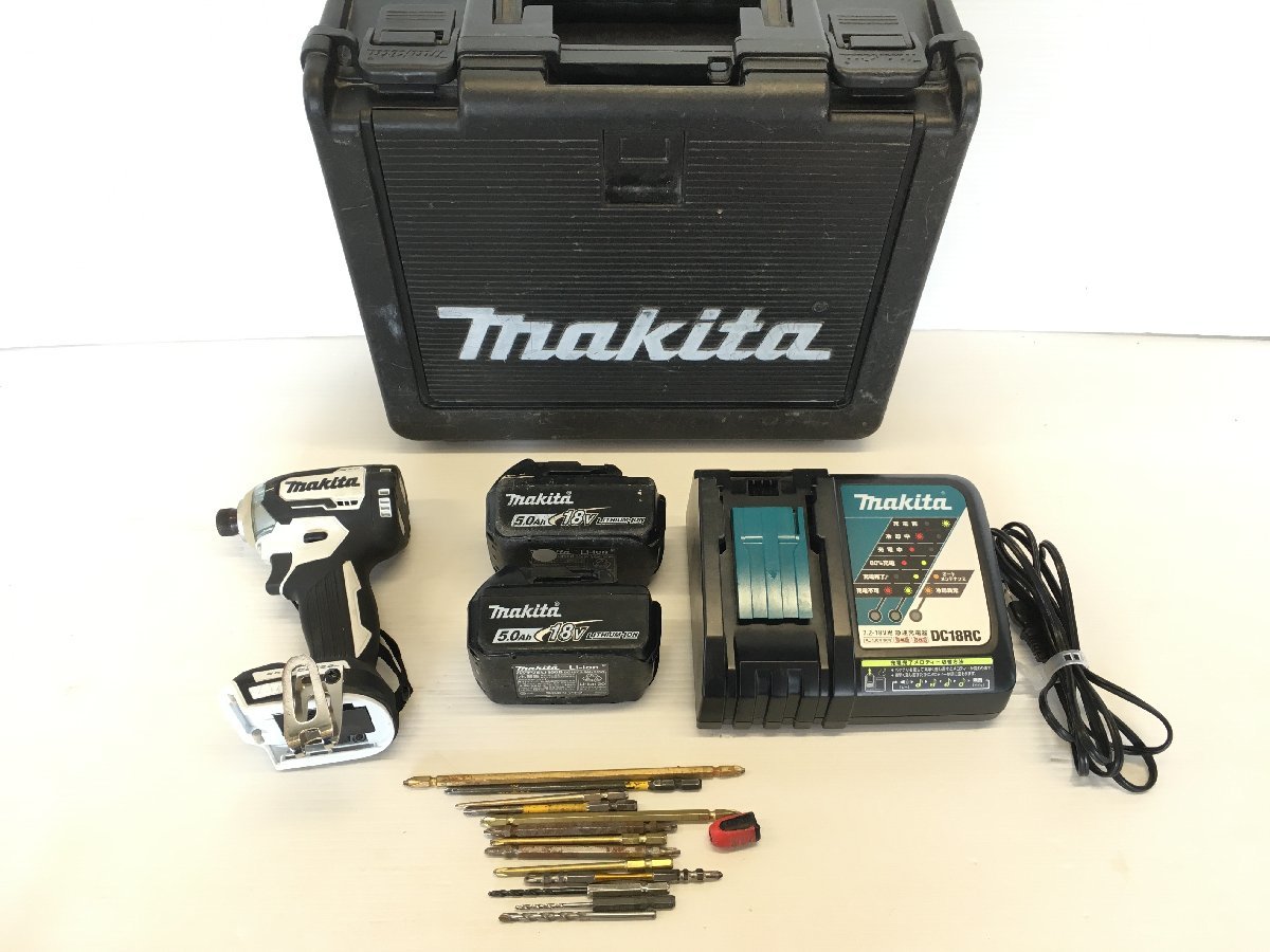 【中古】未使用 マキタ 14.4V6.0Ah インパクトドライバー TD160DRGXW ②の落札情報詳細 - ヤフオク落札価格検索 オークフリー