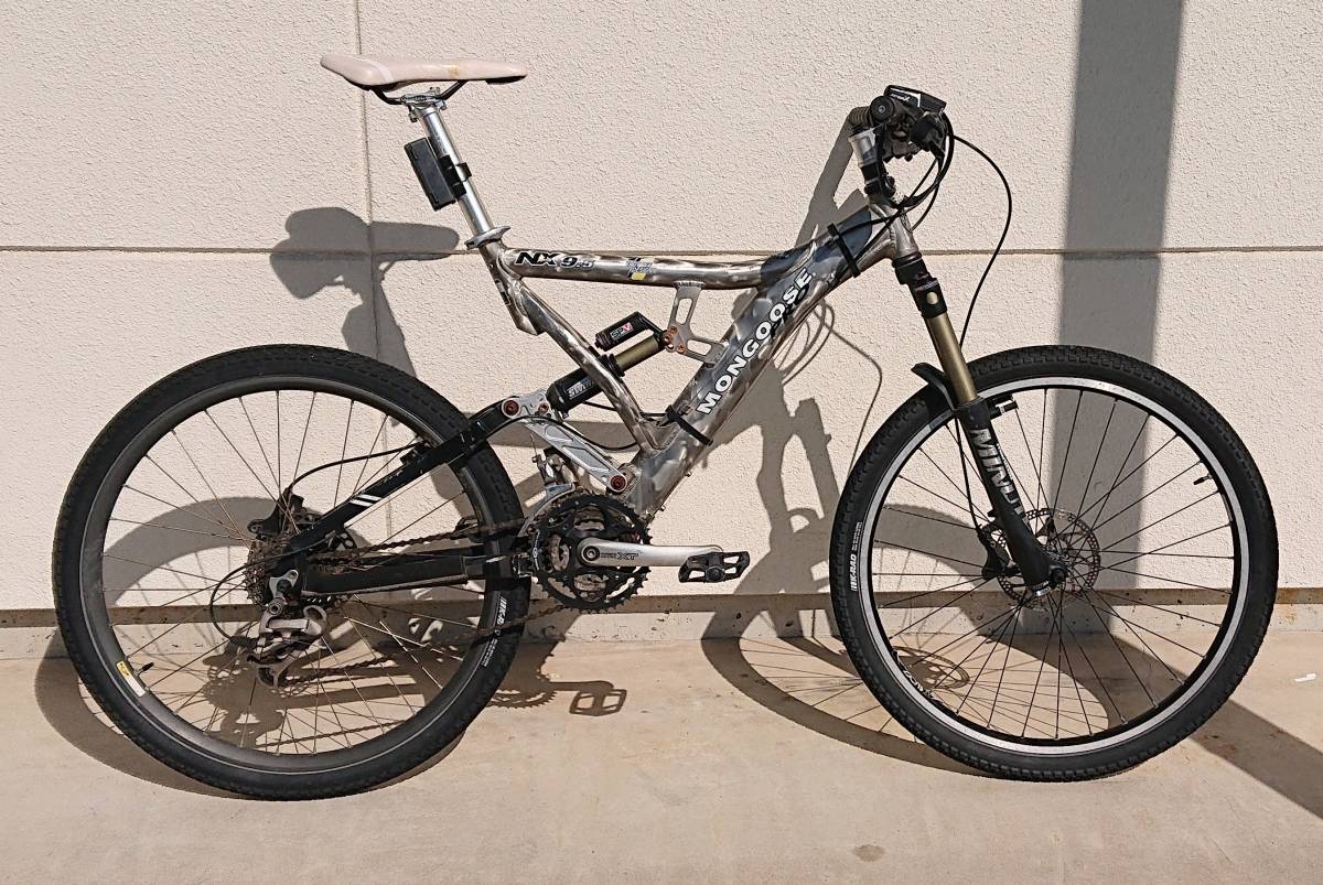 【やや傷や汚れあり】MONGOOSE PRO マングース プロ NX9.5 フルサス マウンテンバイク 中古 楽 N6903521の落札情報 ...