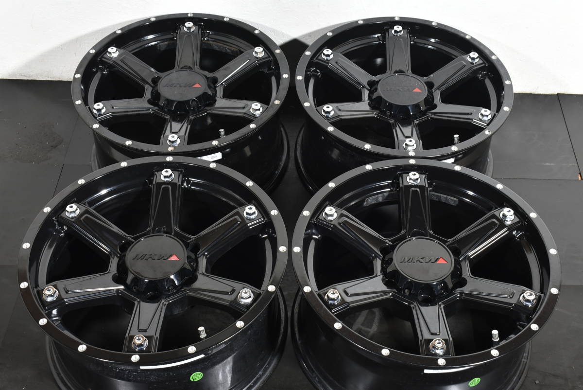 【やや傷や汚れあり】☆MKW MK-56 17インチ☆4本セット☆PCD139.7 8J +20☆トヨタ ランドクルーザー プラド FJクルーザー ハイラックス サーフ☆の落札情報詳細 ...