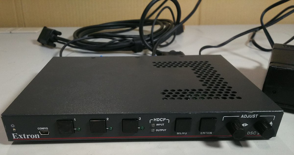【目立った傷や汚れなし】a93★Extron DSC 301 HD HDCP準拠3入力スケーラー ・アダプター中古品 映像機器 #06Z2960の落札情報詳細 - ヤフオク落札価格検索 オークフリー