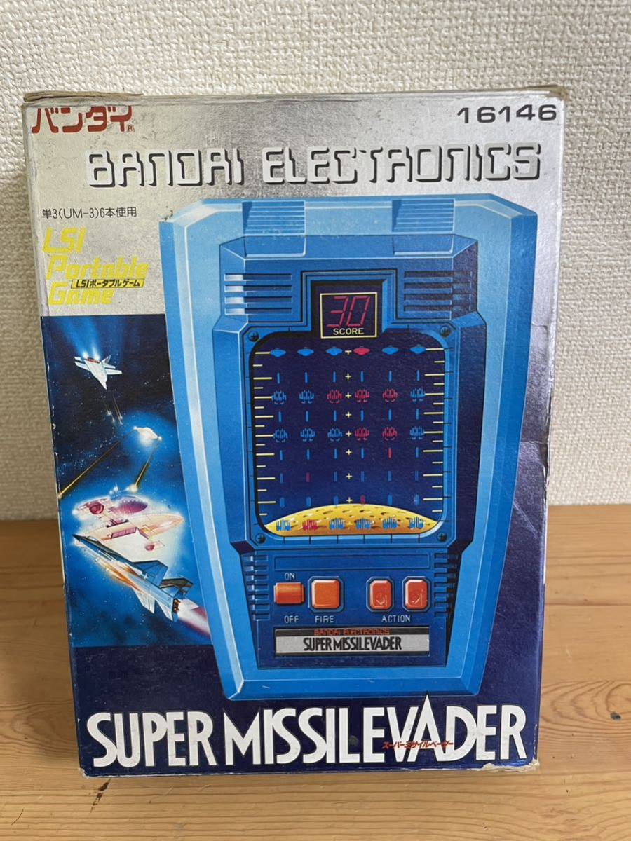 【傷や汚れあり】値下 ミサイルインベーダー MISSILE INVADER ビンテージ レア レトロ バンダイ MISSILEVADER ミサイルベーダー LSI LCD 日本製 ゲームの落札 ...
