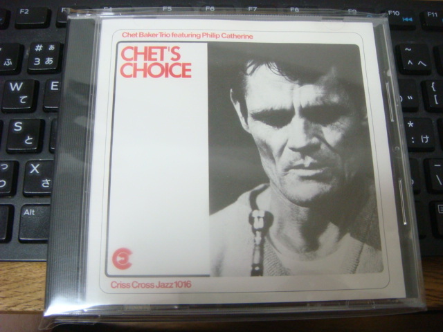 【目立った傷や汚れなし】CHET BAKER CHET'S CHOICE cd CRISS CROSS JAZZ 1016 チェット ベイカー ...