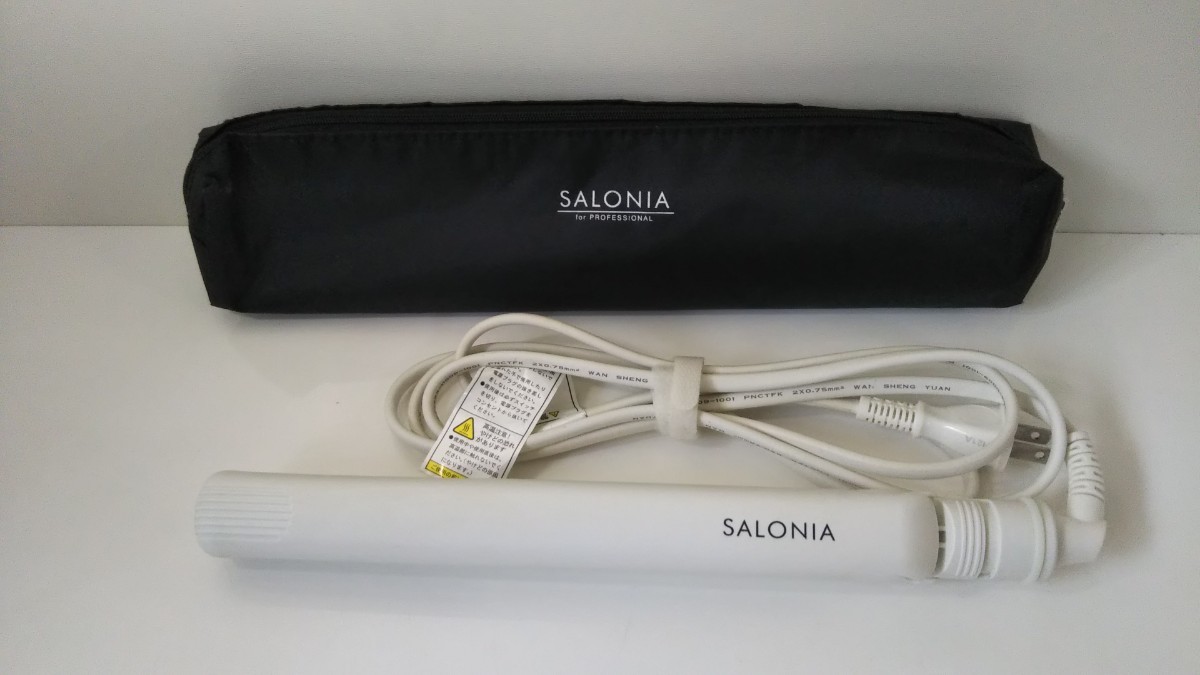 【目立った傷や汚れなし】A10-184-0720-106【中古】SALONIA サロニア ヘアアイロン 2WAY 32mm MAX220 ...