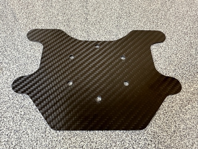 【未使用に近い】社外ステアリング用 ボタンプレート スイッチプレート ドライカーボン製 Steering button plate OMP ...