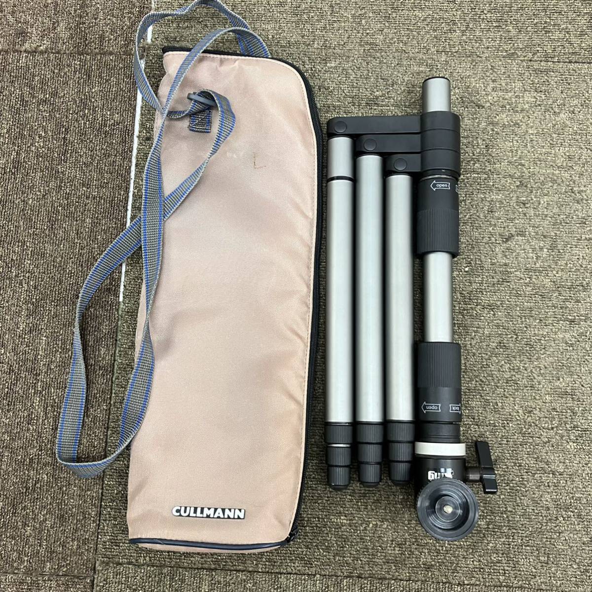 【目立った傷や汚れなし】 【売り切り】そこそこ美品 CULLMANNカメラ三脚 MAGIC2 ドイツ製 king カメラアクセサリー キャリン ...