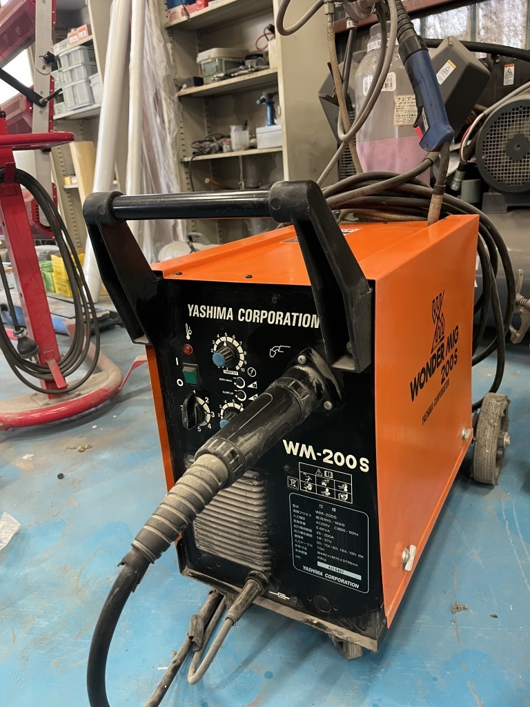 【傷や汚れあり】ヤシマ 半自動溶接機 WM-200s yashima ガスボンベセット、引き取り限定ですの落札情報詳細 - Yahoo ...