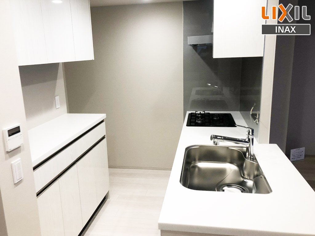 【未使用に近い】P4570【モデルルーム展示未使用品】2022年製 LIXIL/リクシル 高級システムキッチン/食洗機/コンロ都市ガス/フード/食器棚/W2430mm/200万の落札情報詳細 ...