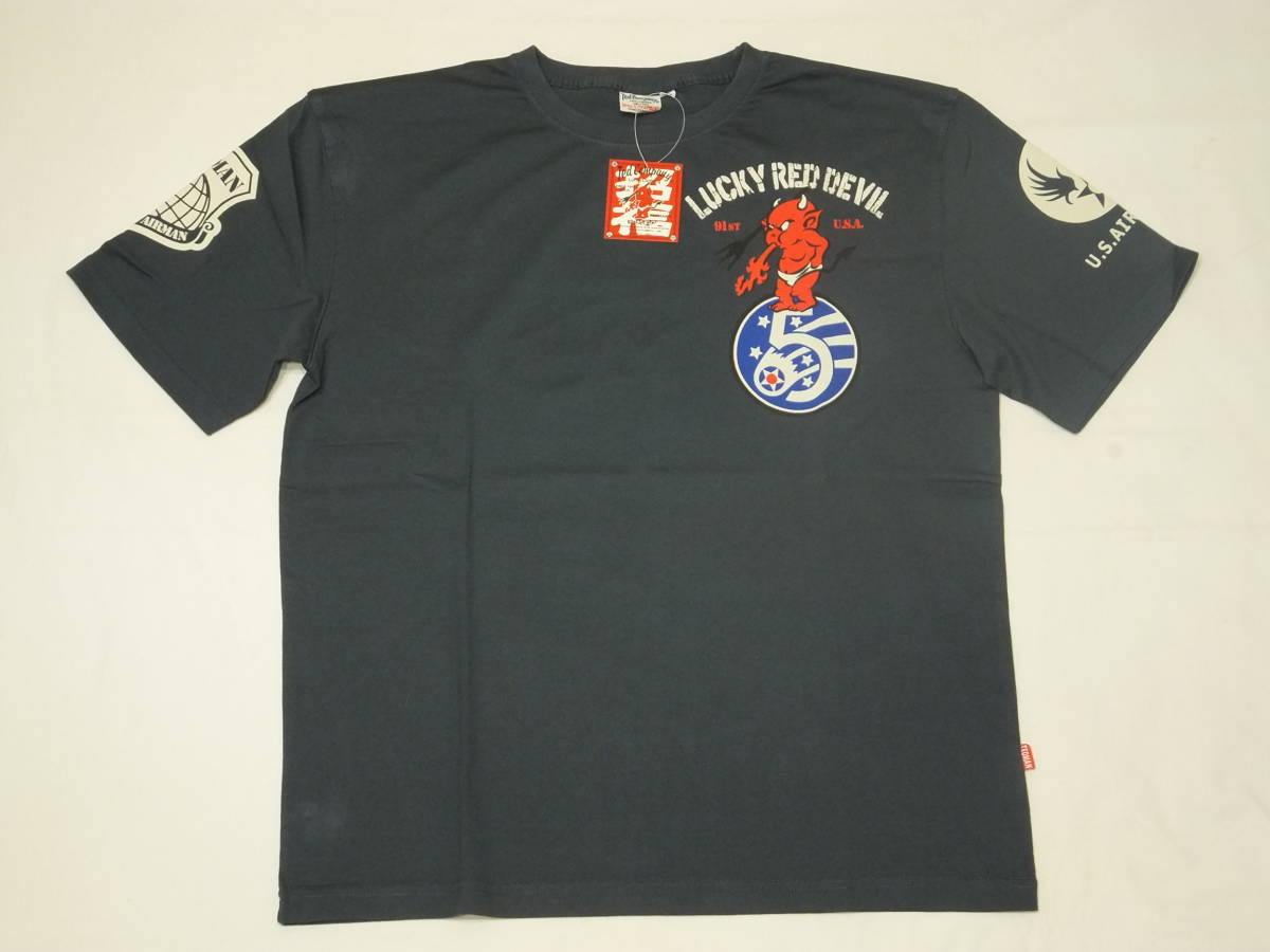 【未使用】定価\5.390- 新品 size【XL】テッドマン Tシャツ U.S.A.F 5th AIR FORCE TEDMAN’S ...