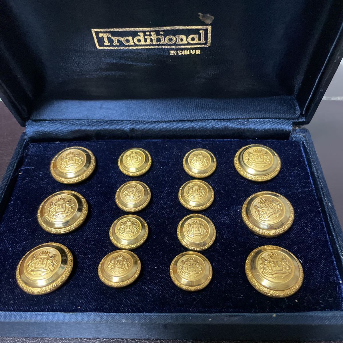 【目立った傷や汚れなし】【未使用品】Traditional HISHIYA ゴールドボタン14個セット 送料無料の落札情報詳細 - ヤフオク ...