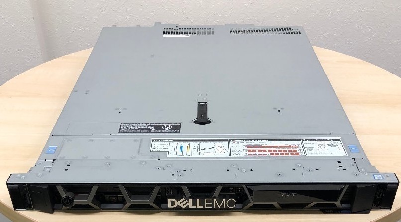 【目立った傷や汚れなし】DELL PowerEdge R440 xeon gold 48コア96スレッド 192GBメモリ 検索: HP ...