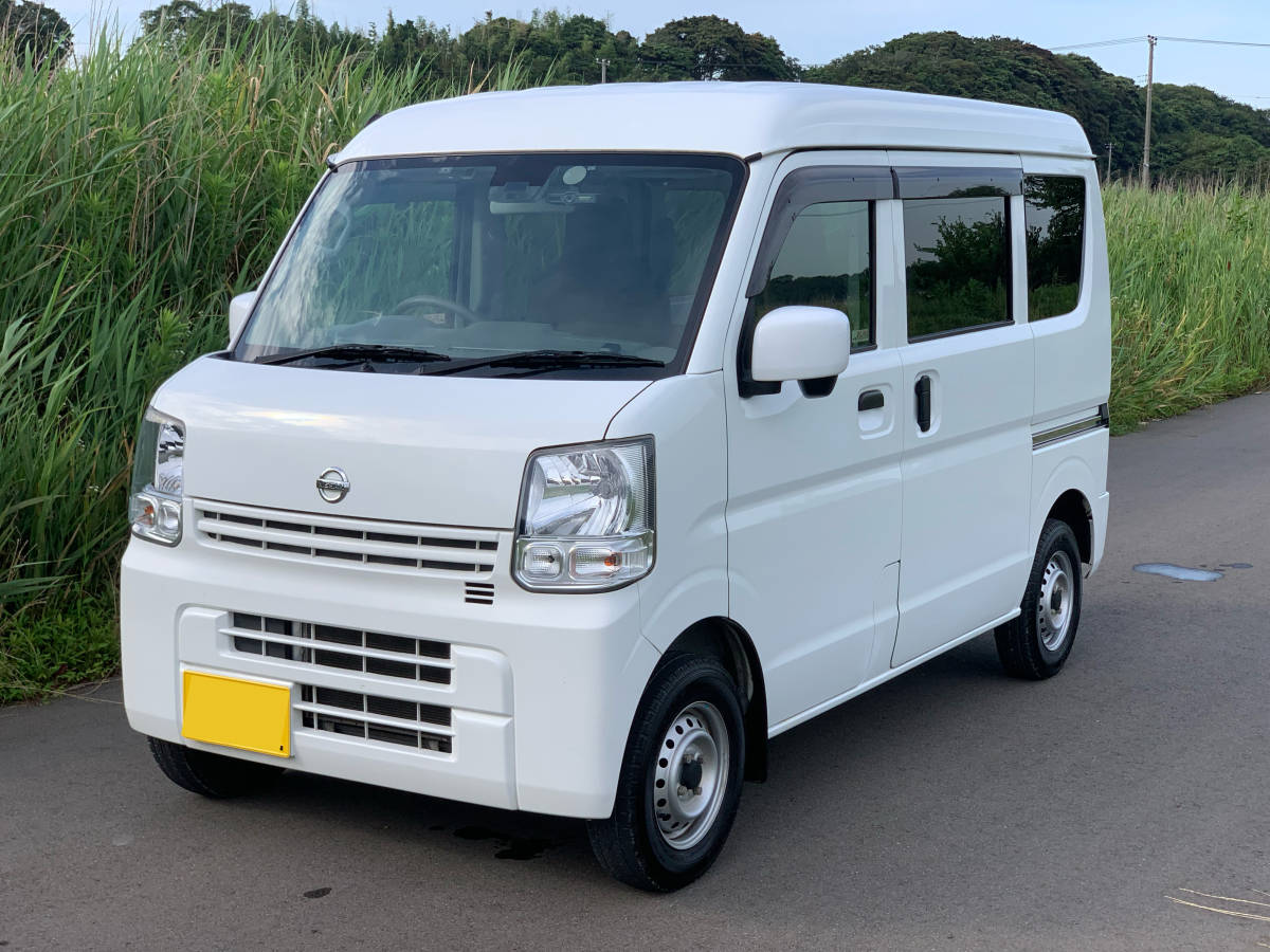 【走行距離 68,500 km】日産NV100クリッパーDX/GLエマージェンシーブレーキDR17V令和1年車AT68,500KM＊2年車検付き＊2速発進＊ETC＊OEMスズキエブリィPC ...