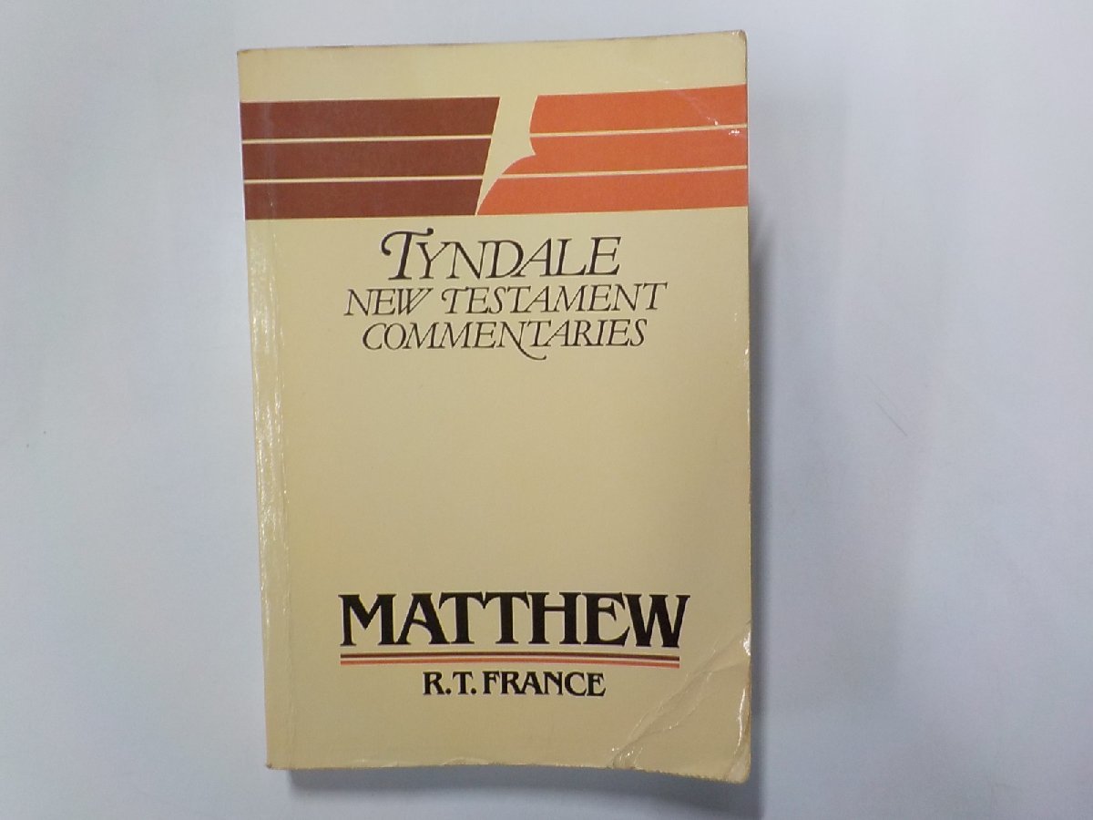 【傷や汚れあり】20V1476 TYNDALE NEW TESTAMENT COMMENTARIES MATTHEW R.T. FRANCE ...