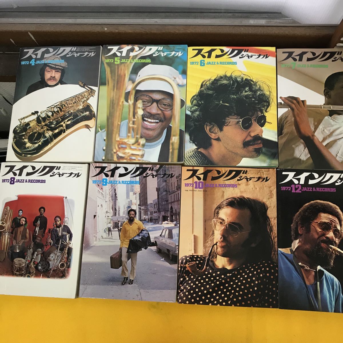 【傷や汚れあり】F34-003 スイングジャーナル 1972年 8冊まとめの落札情報詳細 - Yahoo!オークション落札価格検索 オークフリー