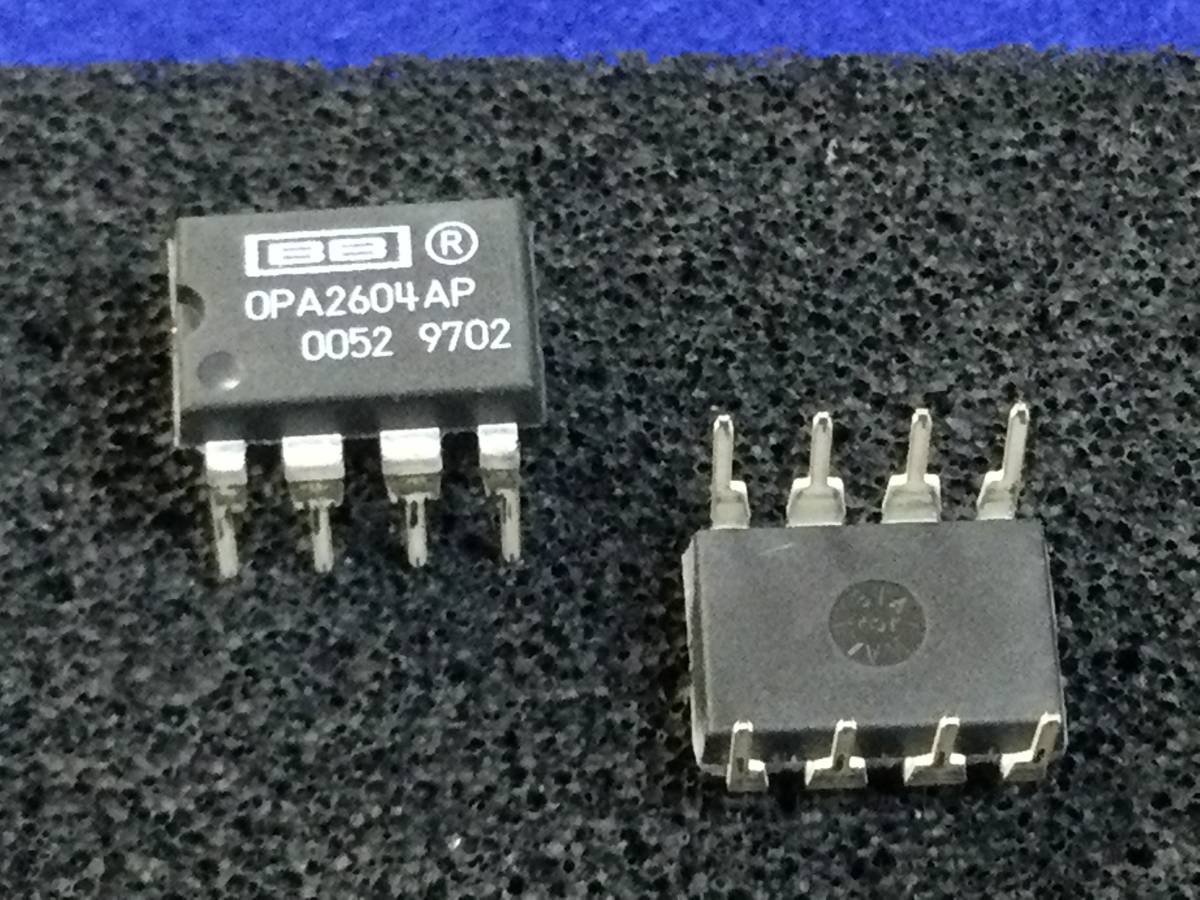 【未使用】OPA2604AP【即決即送】バーブラウン J-FET入力 デュアル オペアンプ [292TyK/283215M] Burr-Brown OP Amp. 2個の落札情報詳細 ...