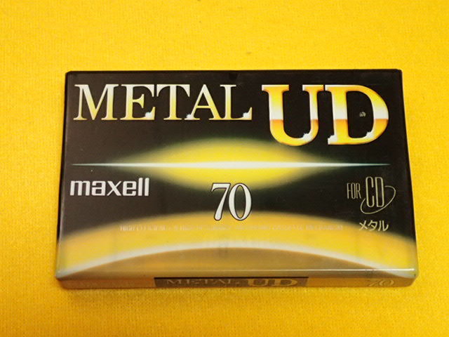 【未使用】★昭和がだんだん遠くなる★ メタル・カセットテープ マクセル maxell METALカセットUD 70分 新品1個 送料無料ですの落札情報詳細 - ヤフオク落札価格検索 オークフリー