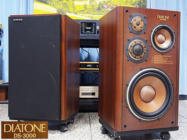 【目立った傷や汚れなし】DIATONE DS-3000 ♪銘機 ダイヤトーン究極のスピーカー♪【チューン・ケア システム／美品】の落札情報詳細 ...