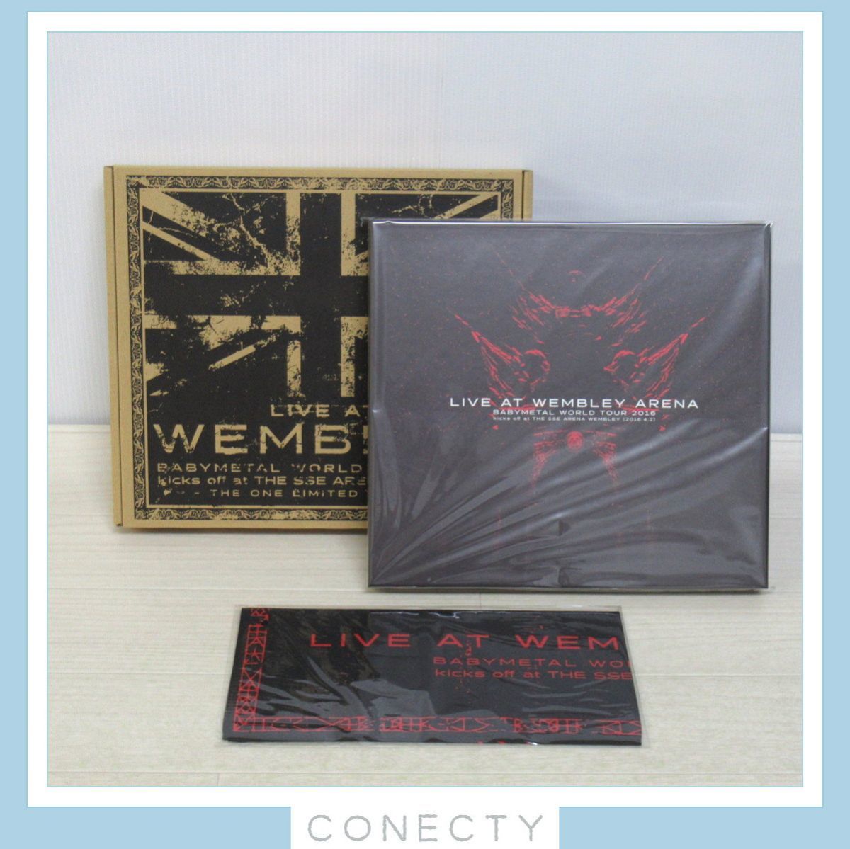 【未使用に近い】【未開封】 BABYMETAL THE ONE 限定 Blu-ray「LIVE AT WEMBLEY -THE ONE LIMITED EDITION」特典バンダナ付【J4 ...