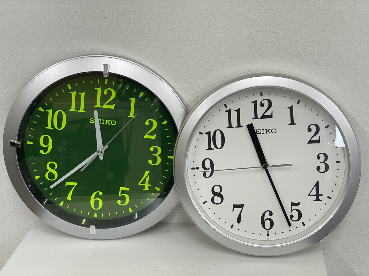 【やや傷や汚れあり】SEIKO セイコータイムクリエーション RE565W [電波時計 ウェーブシンフォニー]掛け時計 動作品 大阪市淀川区 ...