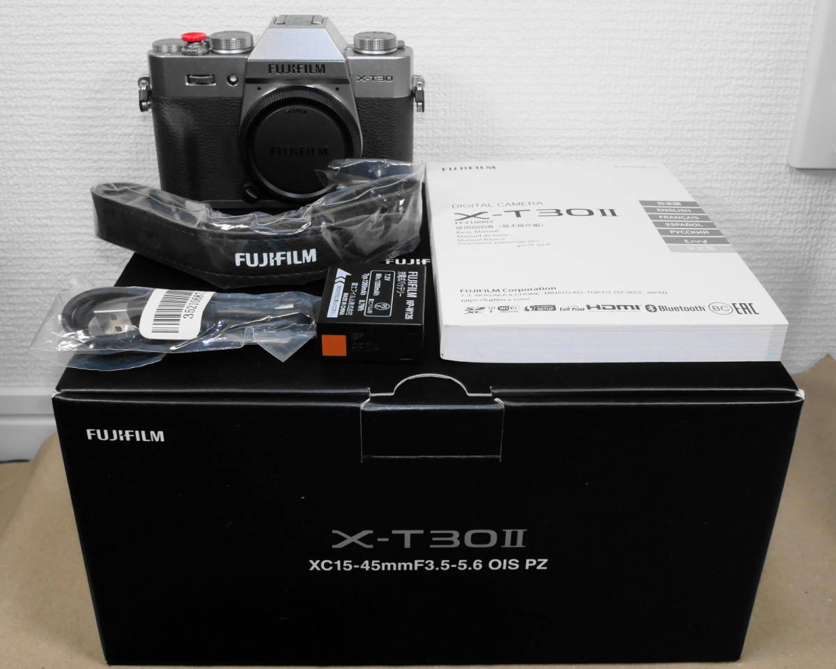 【目立った傷や汚れなし】【美品】富士フイルム FUJIFILM X-T30 II ボディのみ 互換バッテリー/グリップ/サムレスト/ホットシューカバー付きの落札情報詳細 - Yahoo ...