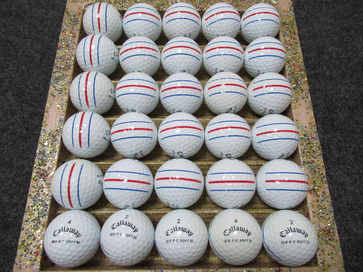 【傷や汚れあり】特A級～AB級(チョイスレ含む) キャロウェイ Ξ ERC SOFT Ξ トリプルトラック ホワイト (2023年モデル6個含む)30個の落札情報詳細 - Yahoo ...