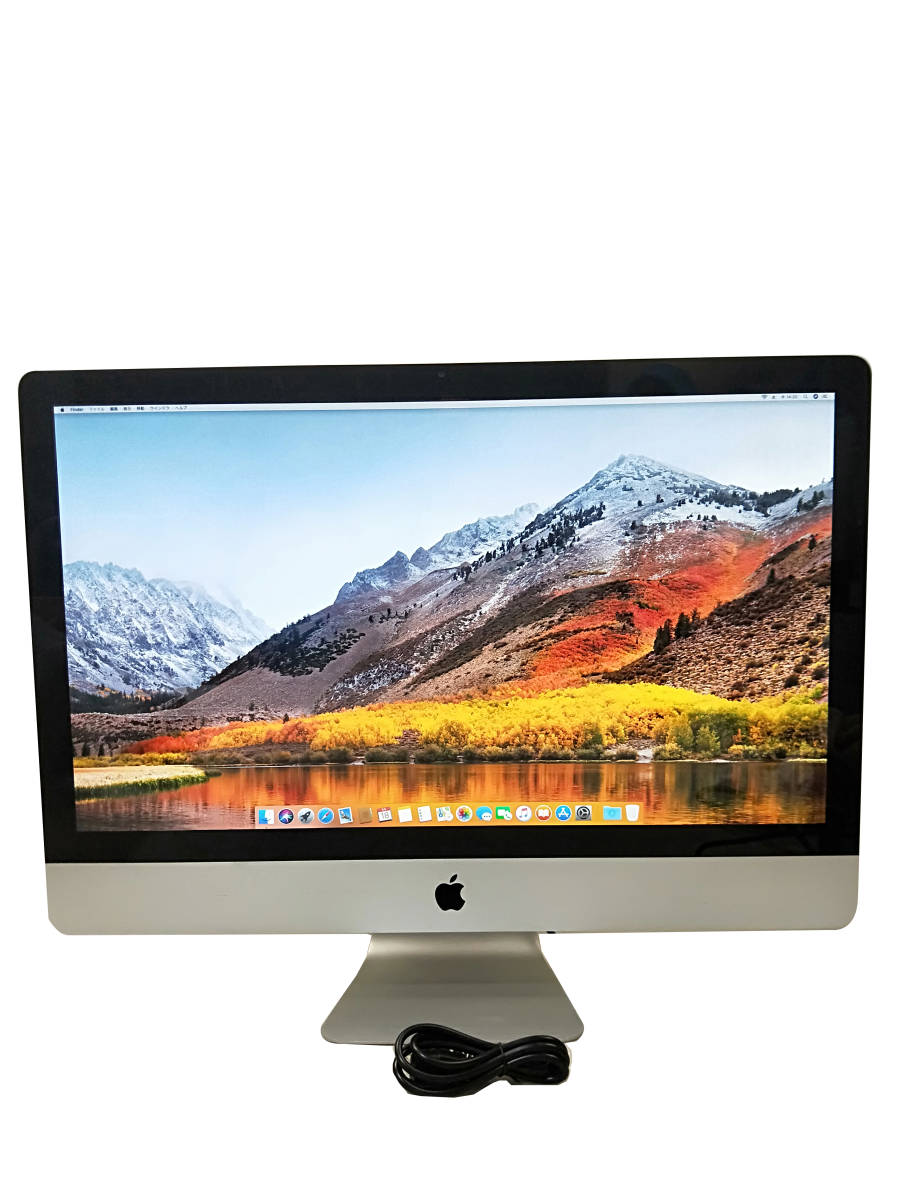 【やや傷や汚れあり】良品 Apple A1312 iMac 27-inch mid 2010 i5 2.8GHz メモリー8GB HDD ...