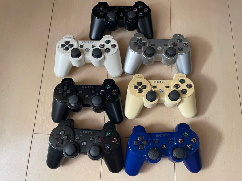 【やや傷や汚れあり】DUALSHOCK3 PS3コントローラー 動作確認品 7個 CECHZC2J＝6個 CECHZC2E＝1個の落札情報詳細 ...