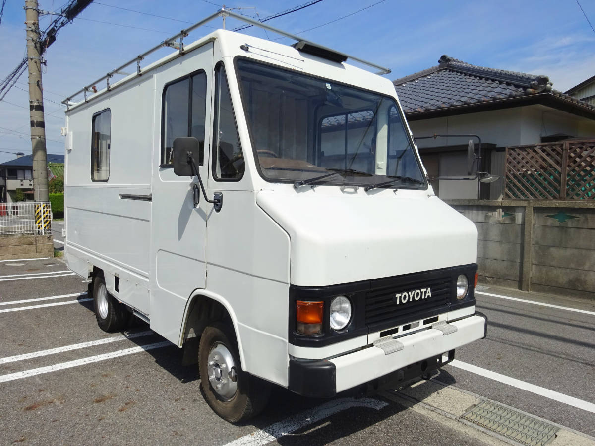【走行距離 73,100 km】丸目 7万キロだい トヨタ デリバリーバン クイックデリバリー？ キャンピング使用 フードトラック 事業用に ...