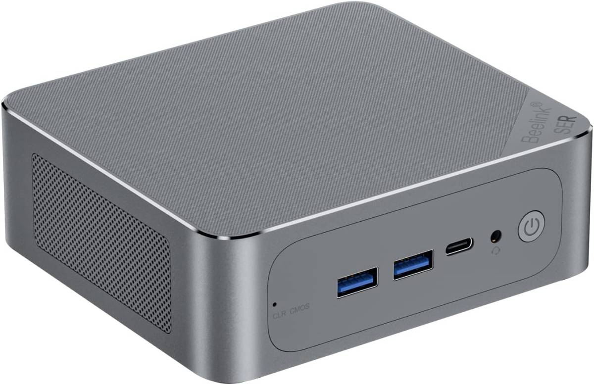 【未使用】Beelink ミニPC SER6 Pro Max 32G DDR5 500G PCIe4.0 Ryzen 7 7735HS ...