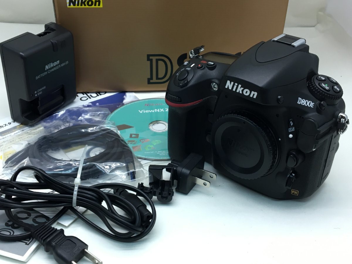 【やや傷や汚れあり】Nikon D800E デジタル一眼レフカメラ ボディのみ 付属品付き ジャンク 中古【UW100125】の落札情報詳細 - ヤフオク落札価格検索 オークフリー