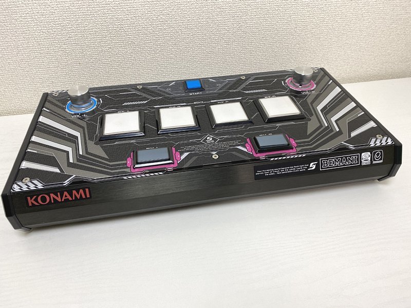 【目立った傷や汚れなし】送料込み KONAMI BF002 SOUND VOLTEX CONSOLE NEMSYS コントローラー ...