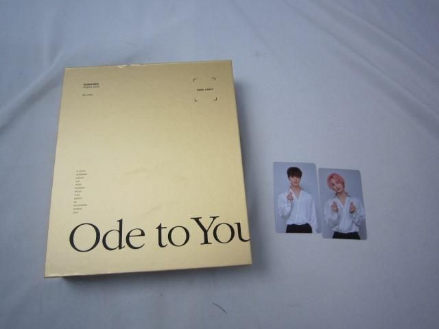 【やや傷や汚れあり】【同梱可】中古品 韓流 SEVENTEEN WORLD TOUR Ode to You Blu-ray トレカ ジョンハン ...