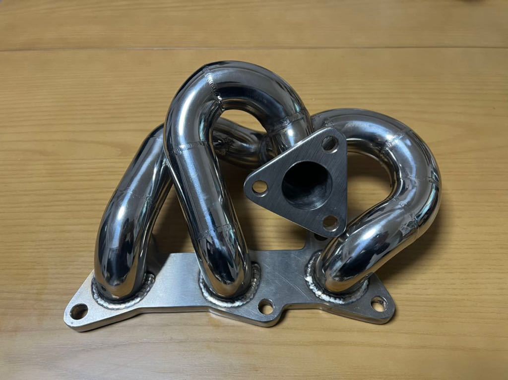 【未使用に近い】エキゾーストマニホールド エキマニ ジムニー F6A JA11 JA12 JA71 jimny ターボ タービン交換時に 未 ...