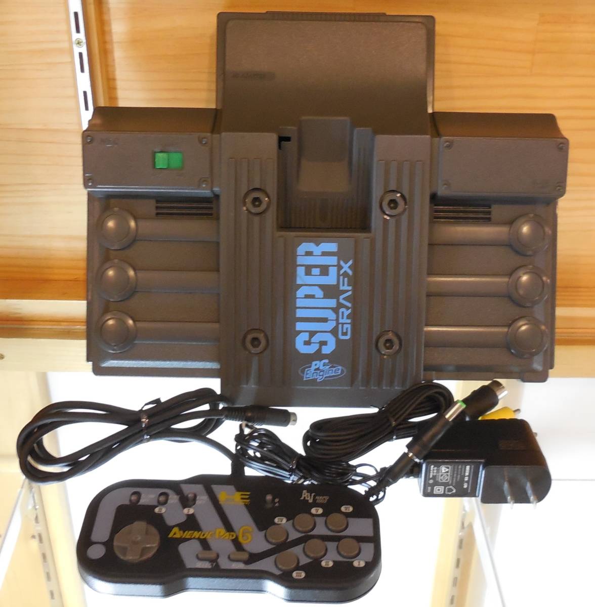 【やや傷や汚れあり】NEC PCエンジン スーパーグラフィックス PC ENGINE SUPER GRAFX 製造番号一致 動作確認済み 当時 ...