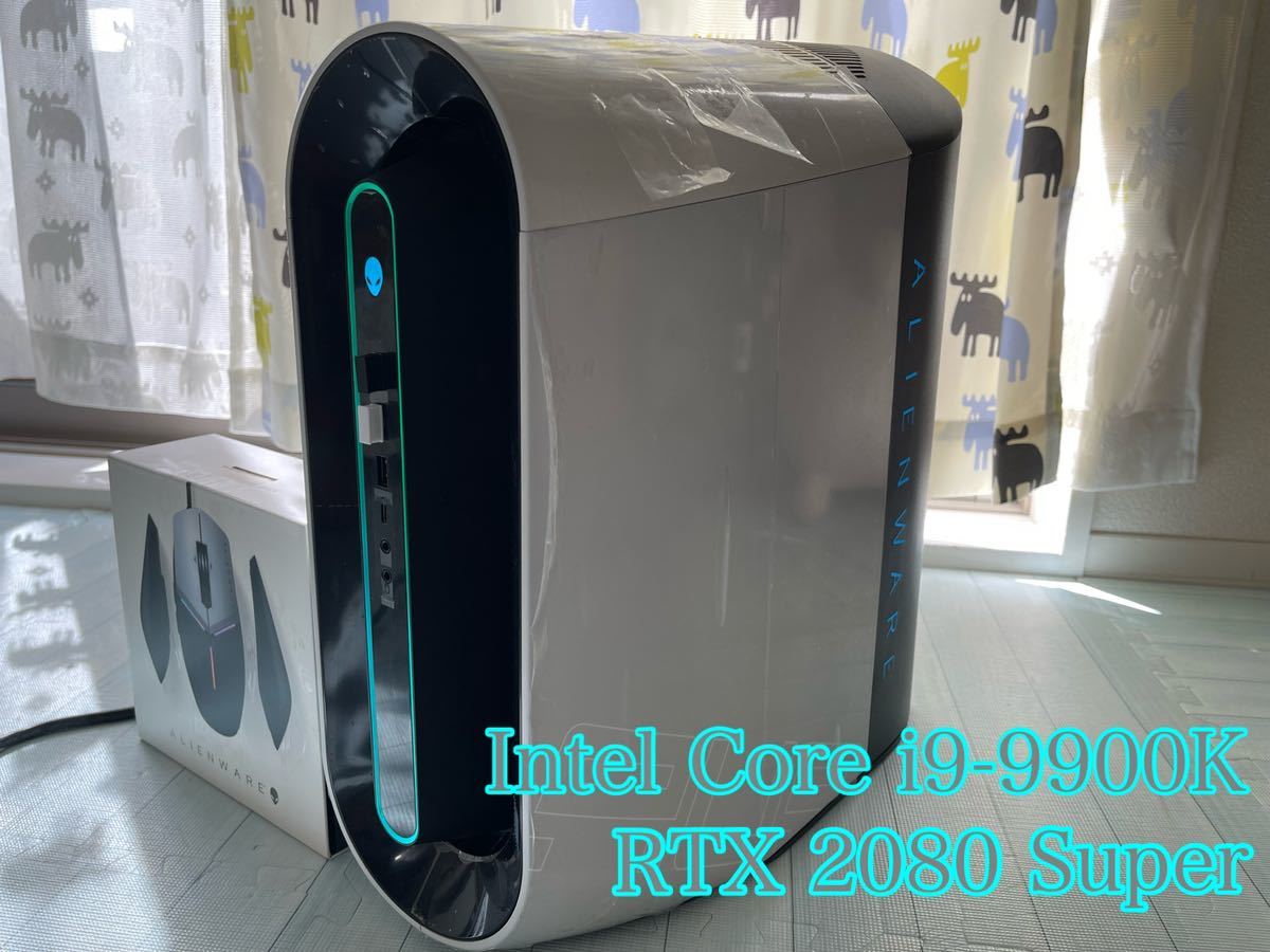 【未使用に近い】1万円スタート Alienware aurora R9 インテル Core i9 RTX2080 Super DELL ...