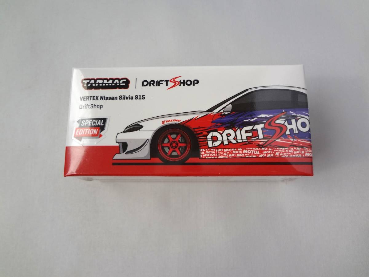 【未使用】TARMAC ターマック 1/64 VERTEX Nissan Silvia S15 DriftShop European Drift Championship SPECIAL ...