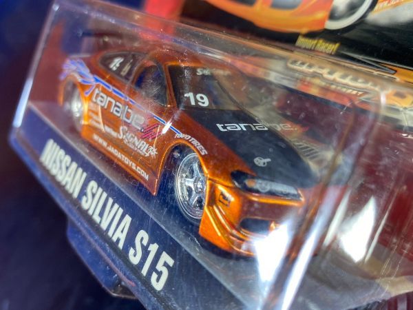 【目立った傷や汚れなし】Jada toys ジャダ 1/64 OPTION D NISSAN SILVIA S15 日産 ニッサン シルビア ...