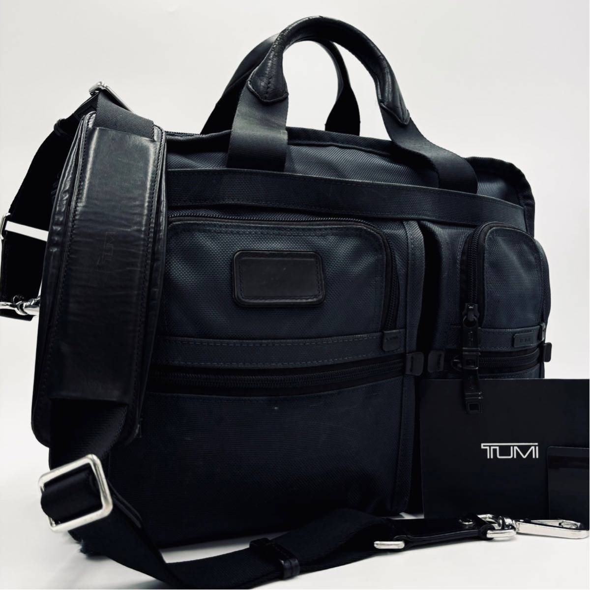 【目立った傷や汚れなし】1円~[希少] TUMI×SOPHNET. トゥミ×ソフネット 2WAY メンズ ビジネスバッグ ブリーフケース エクスパンダブル 斜め掛け A4/PC可 ...