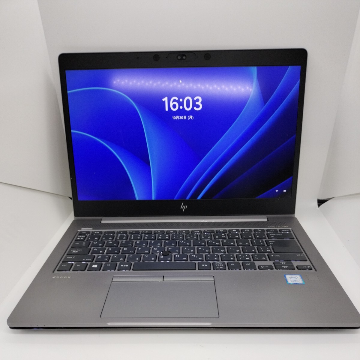 【全体的に状態が悪い】管理:HPZ006/ジャンク扱い HP ZBOOK 14u G5 Intel(R) Core i7-8550U/8G ...