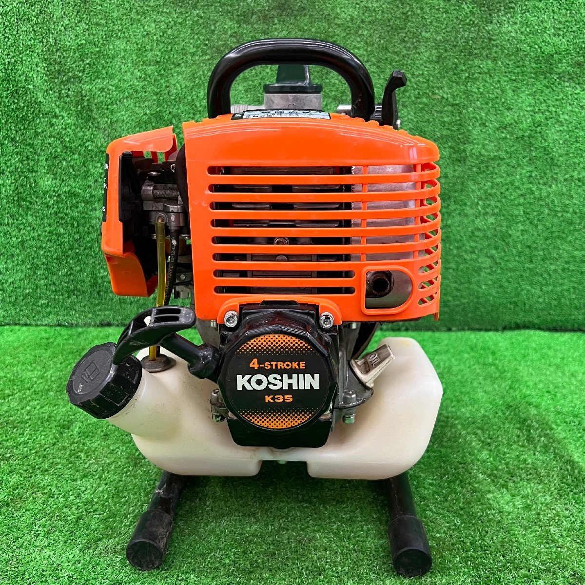 【未使用に近い】oo162 工進 ハイデルスポンプ KR-25 エンジンポンプ 軽量 最大吐出量110L(毎分) ロビンエンジンECO25 6 ...