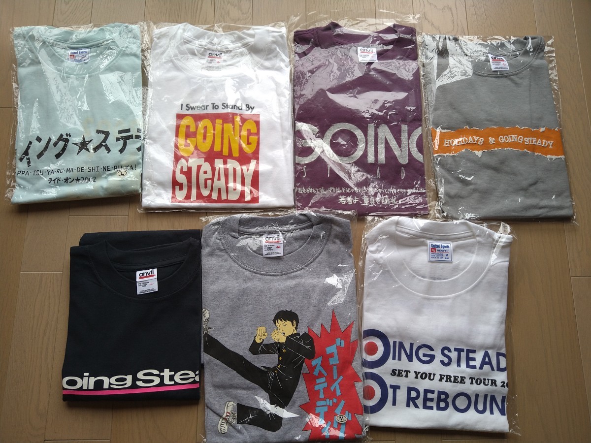 【未使用】☆GOING STEADY★ゴイステ激レアTシャツ☆未開封7枚セット★M/Lサイズ☆ゴーイングステディ★送料無料☆の落札情報詳細 - Yahoo!オークション落札価格検索 オークフリー