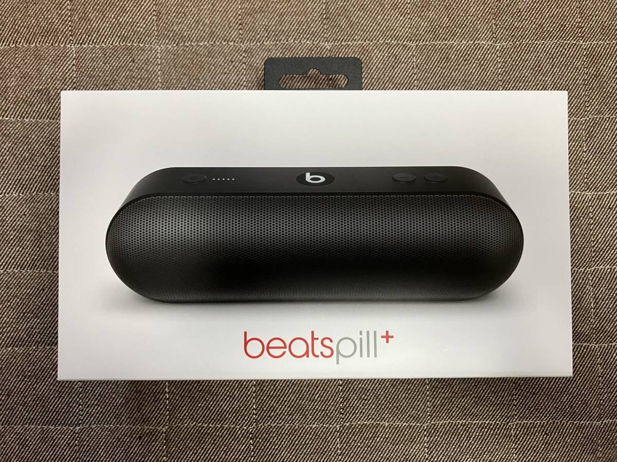 【やや傷や汚れあり】アップル Apple Beats by Dr.Dre Beats Pill+ Bluetoothスピーカー ブラック ...