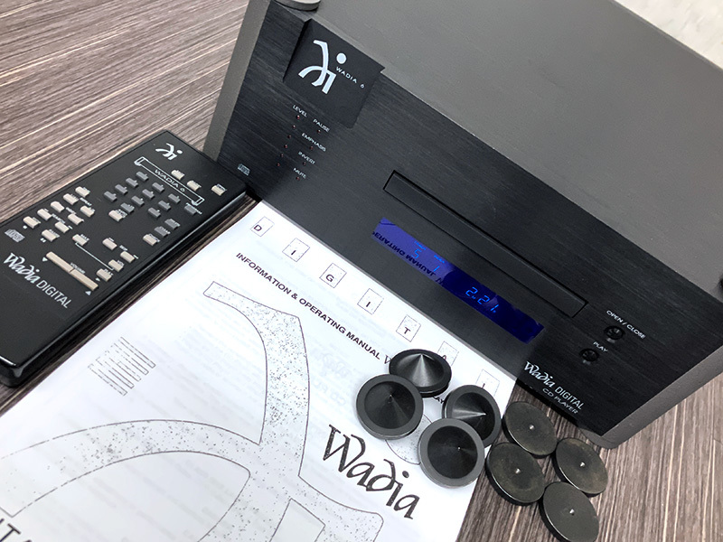 【やや傷や汚れあり】 Wadia 6 CDプレーヤー リモコン付き ワディア 正規輸入品 の落札情報詳細 - ヤフオク落札価格検索 オークフリー