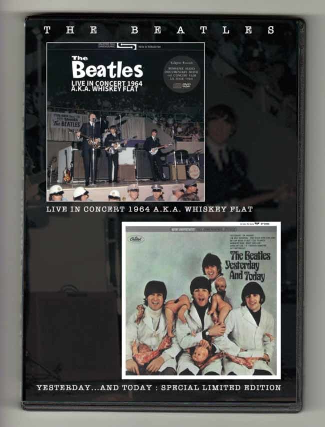 【未使用】THE BEATLES - LIVE IN CONCERT 1964 WHISKEY FLAT & YESTERDAY AND TODAY : SPECIAL LIMITED ...