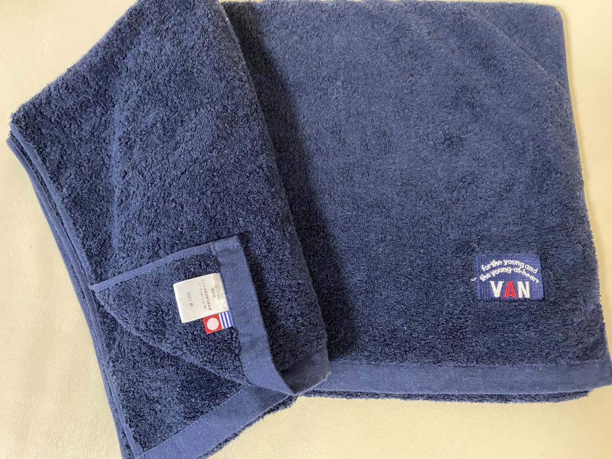 【未使用】VAN JAC×今治タオル【新品】大判ロゴ刺繍バスタオル ネイビー アイビー J.PRESS Kent SCENEの落札情報詳細 - Yahoo!オークション落札価格検索 オークフリー