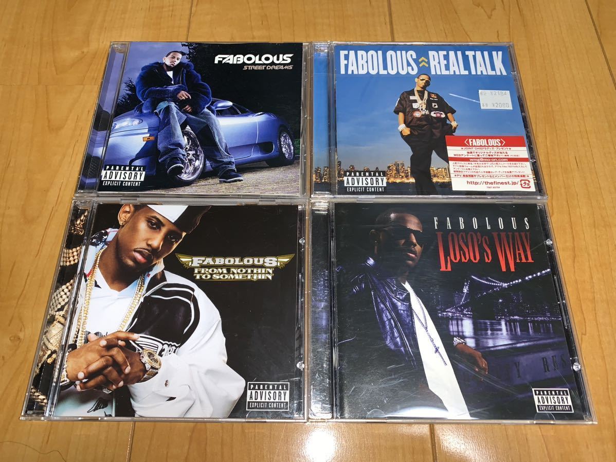 【目立った傷や汚れなし】【輸入盤CD】ファボラス / Fabolous アルバム4枚 / Street Dreams / Real Talk ...