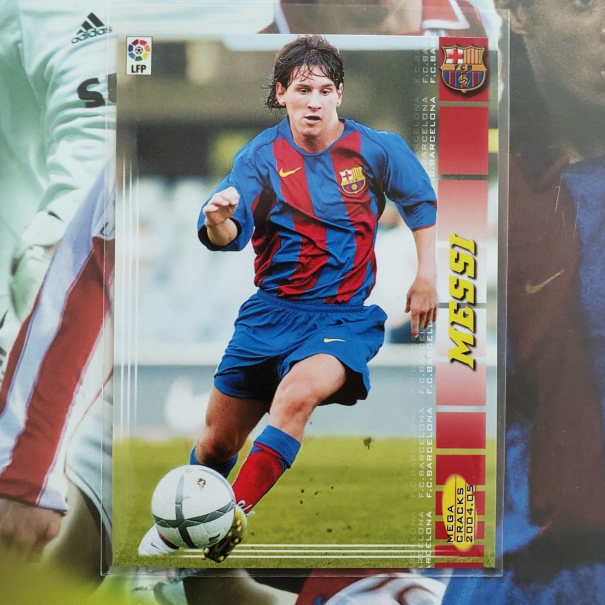 【未使用】★Lionel Messi Signed 2004 Panini Mega Cracks #89 RC Rookie PSA PSA ...