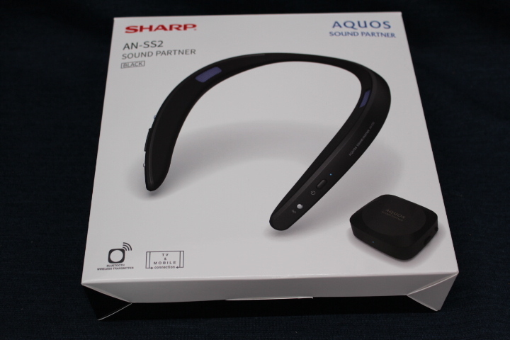 【未使用に近い】☆ SHARP ウェアラブルネックスピーカー AQUOSサウンドパートナー AN-SS2 ブラック bluetooth対応【動作保証出品】シャープの落札情報詳細 - Yahoo ...