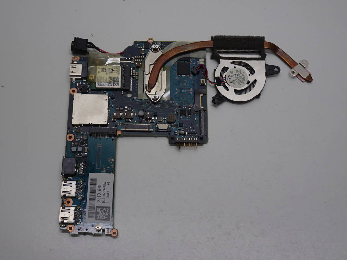 【やや傷や汚れあり】Panasonic レッツノート CF-RZ6 マザーボード Core i5 7Y57 メモリ4GB 管AB-1520の ...