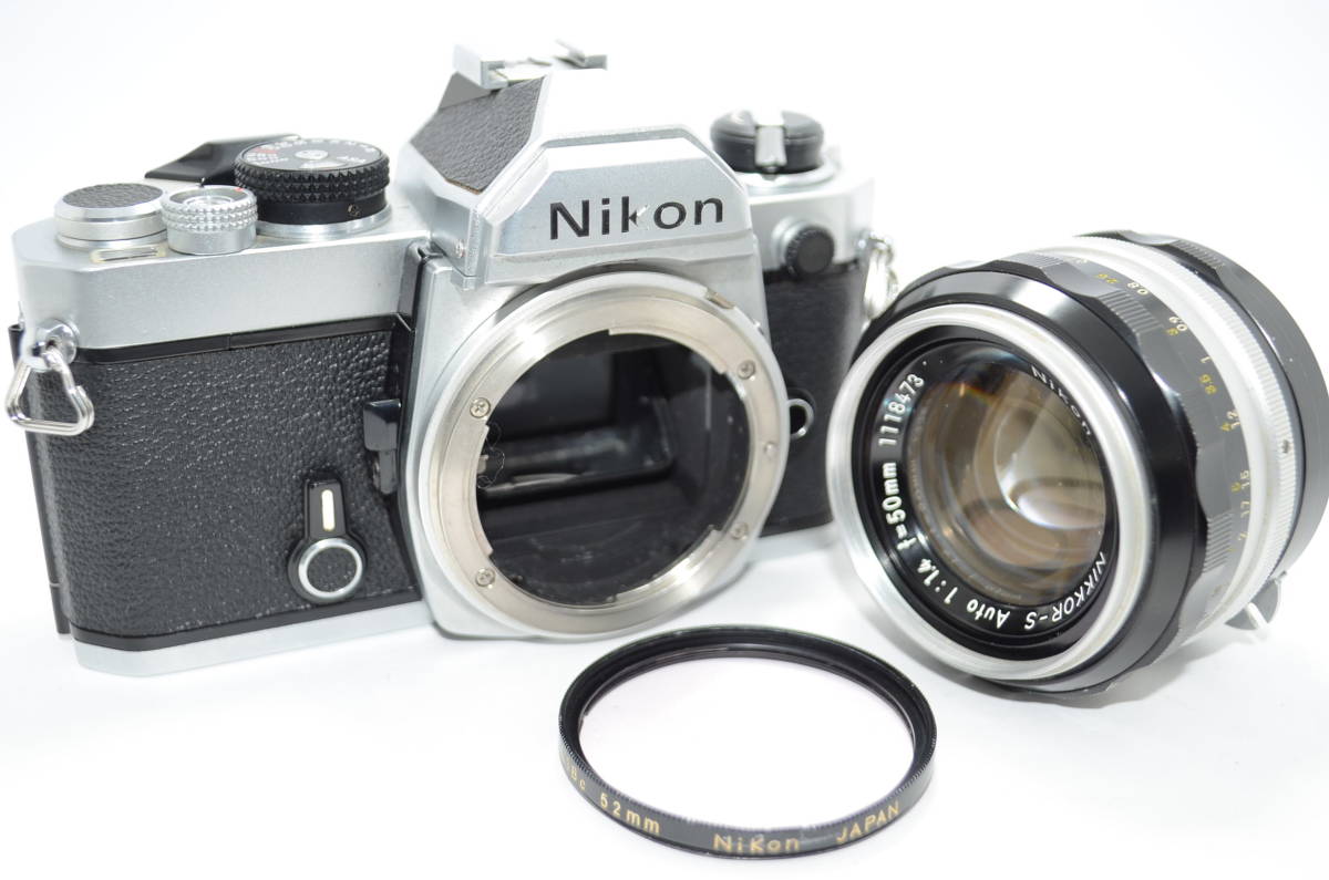 【やや傷や汚れあり】【外観特上級】Nikon FM / Nikon NIKKOR-S Auto 50mm F1.4 #t11796の落札情報詳細 - ヤフオク落札価格検索 オークフリー