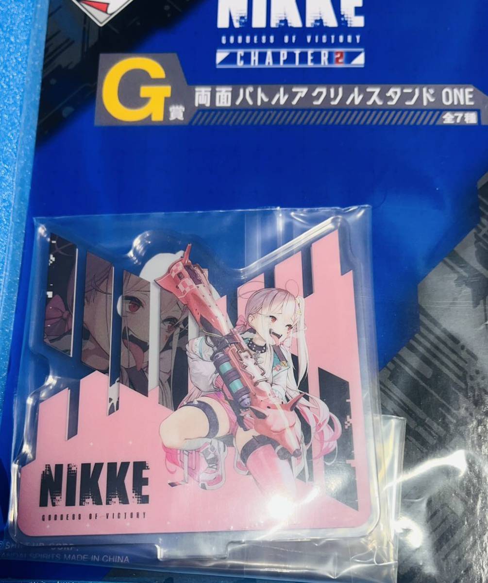 【未使用】送料無料 一番くじ 勝利の女神 G賞 両面バトルアクリルスタンド ONE ジャッカル NIKKE CHAPTER2 ニケの落札情報詳細 - ヤフオク落札価格検索 オークフリー
